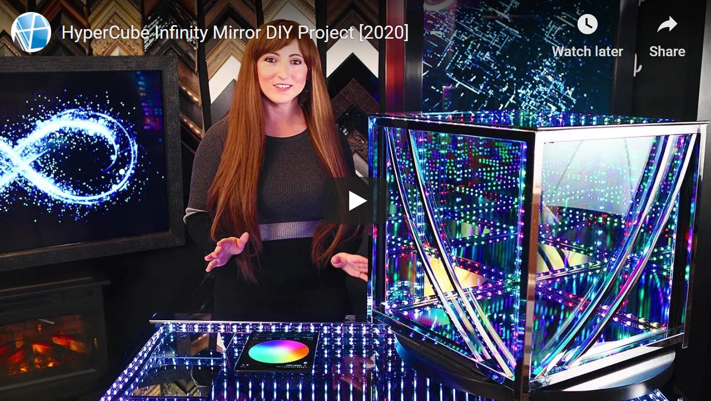 DIY Infinity Cubes – Embracing the Spectrum